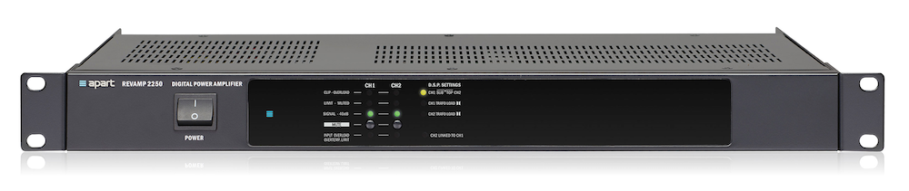 BIAMP REVAMP2250 - цифровой двухканальный усилитель мощности 350 Вт при ...